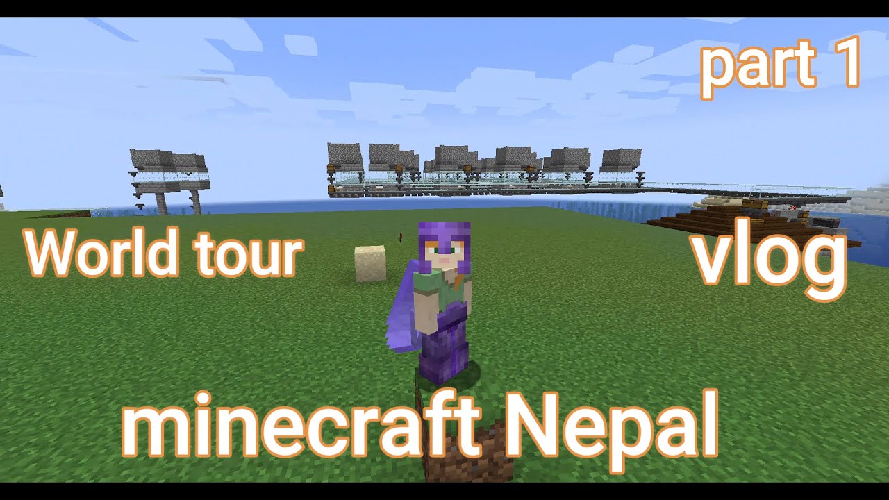 World Tour Of My Minecraft World In Nepali Part 1 | Nepali Gamer - YouTube