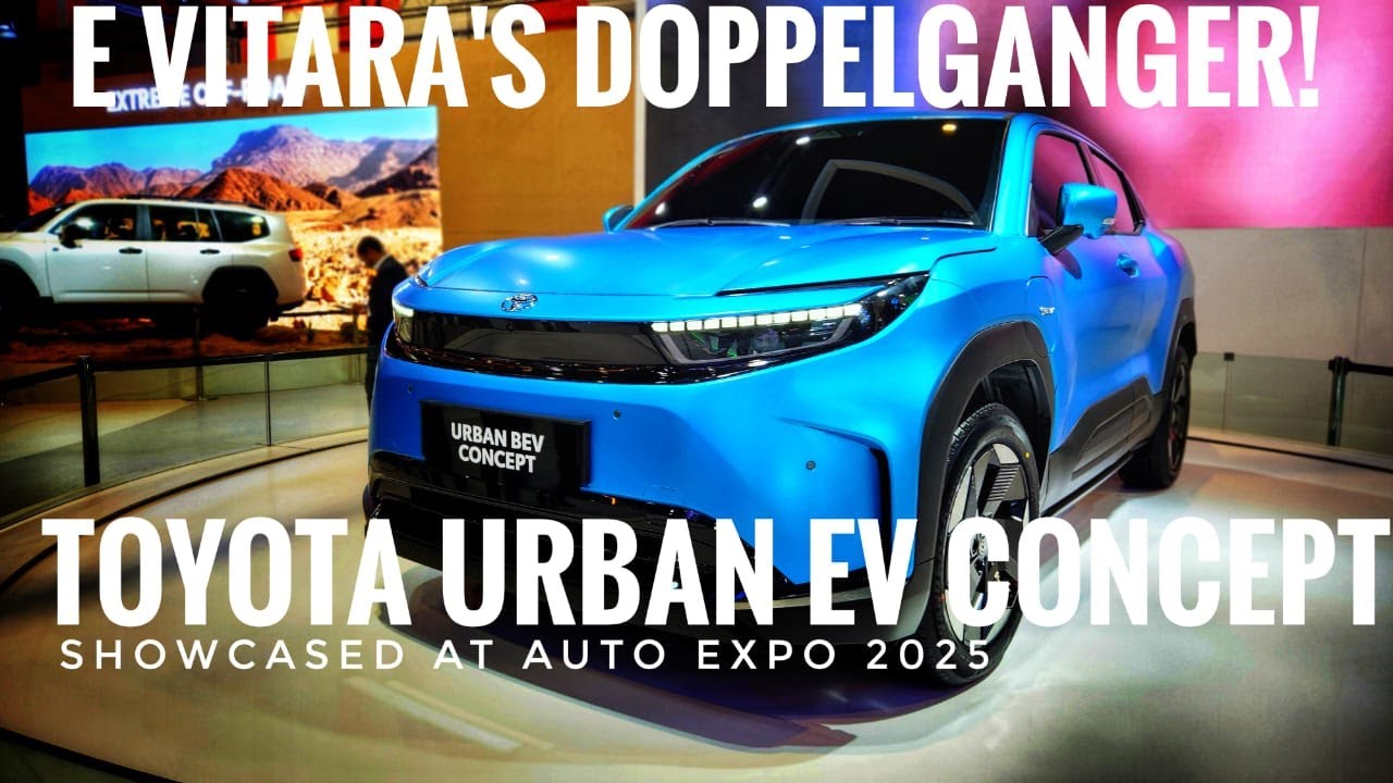 Toyota Urban Cruiser EV makes debut as concept car | Maruti e Vitara’s ...