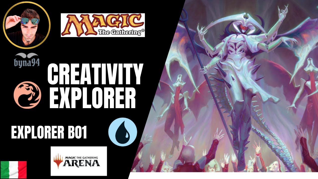 CREATIVITY EXPLORER Modificando e Costrunedo! Explorer Bo1 #mtgarena #mtgita #mtg - YouTube