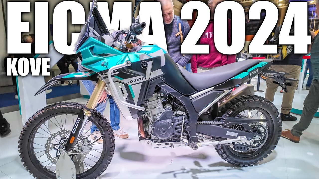 The new KOVE 2025 motorcycles - EICMA Italy - YouTube