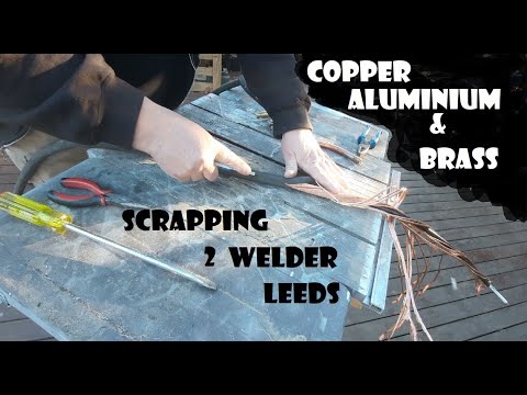 Scrapping 2 welding Leeds copper brass aluminium #copper #asmr - YouTube