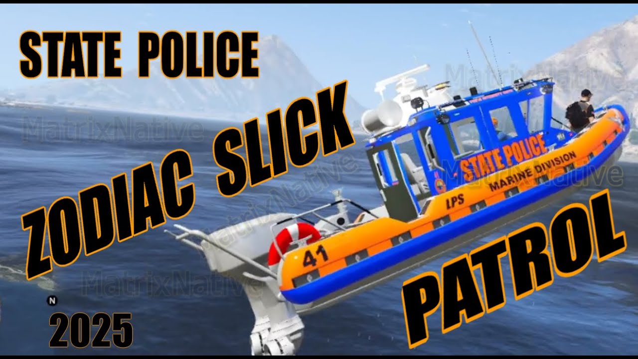 FASTEST State Police Boat Patrols the Harbor in LSPDFR - YouTube