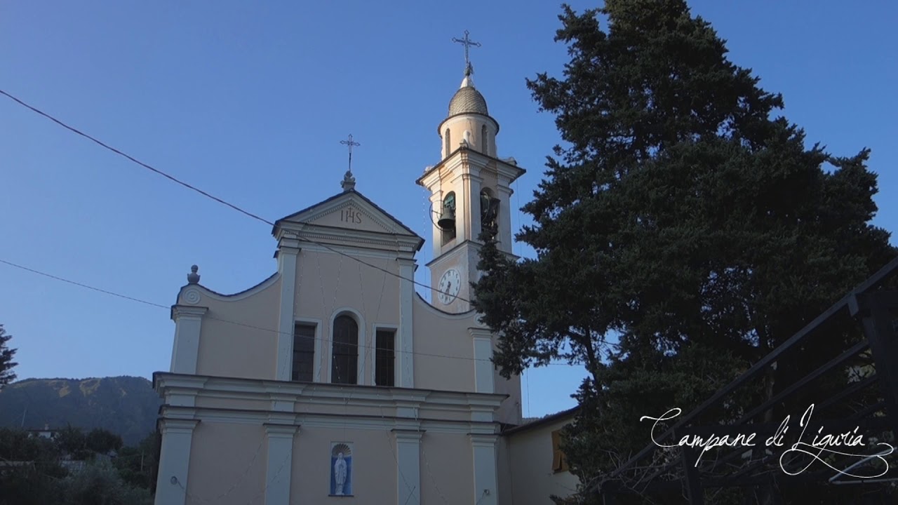 Campane di Moconesi (GE), Parrocchiale - Segno Solenne - YouTube