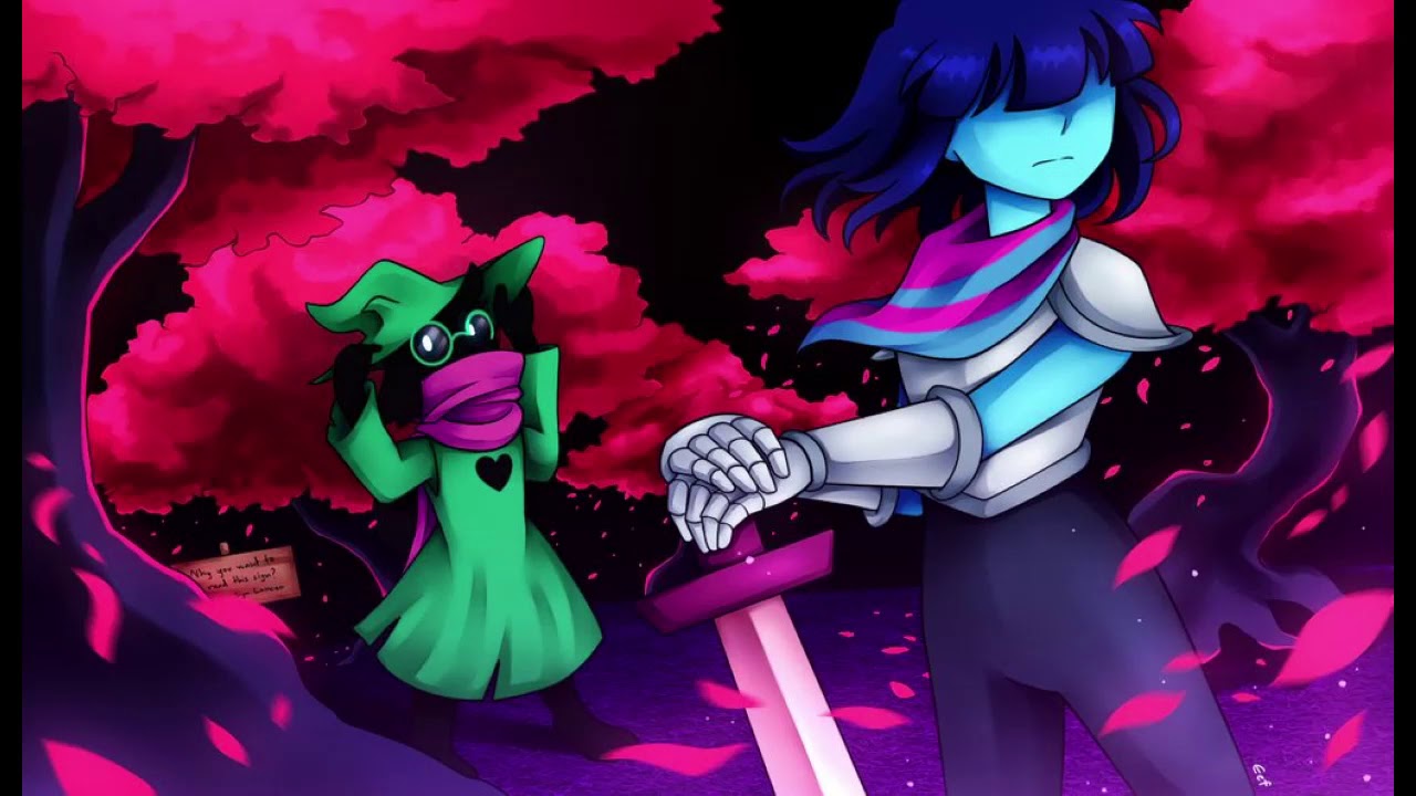 Deltarune - Scarlet Forest - YouTube