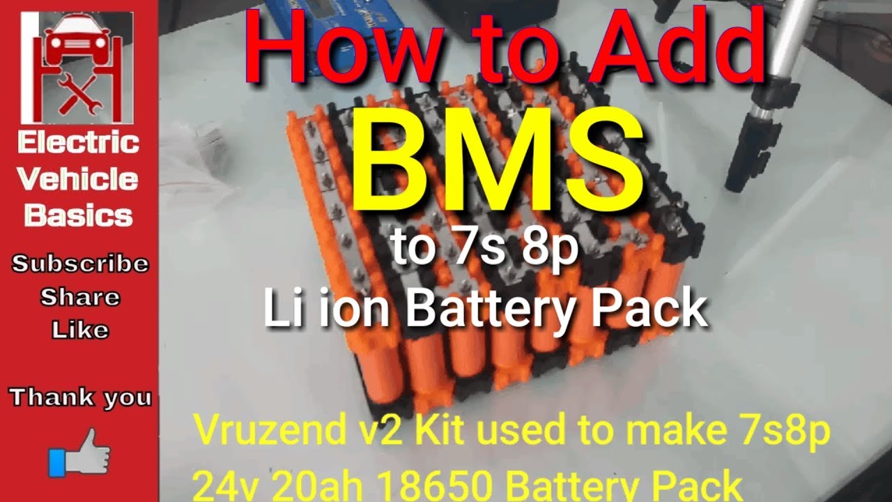 How to Add BMS to Li ion (18650) Battery Pack. BMS Wiring Explained ...