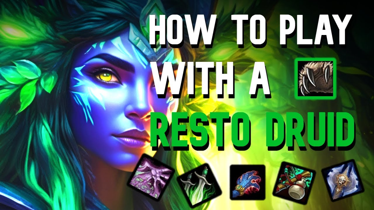 HOW TO PLAY WITH A RESTO DRUID: AS A DPS - YouTube