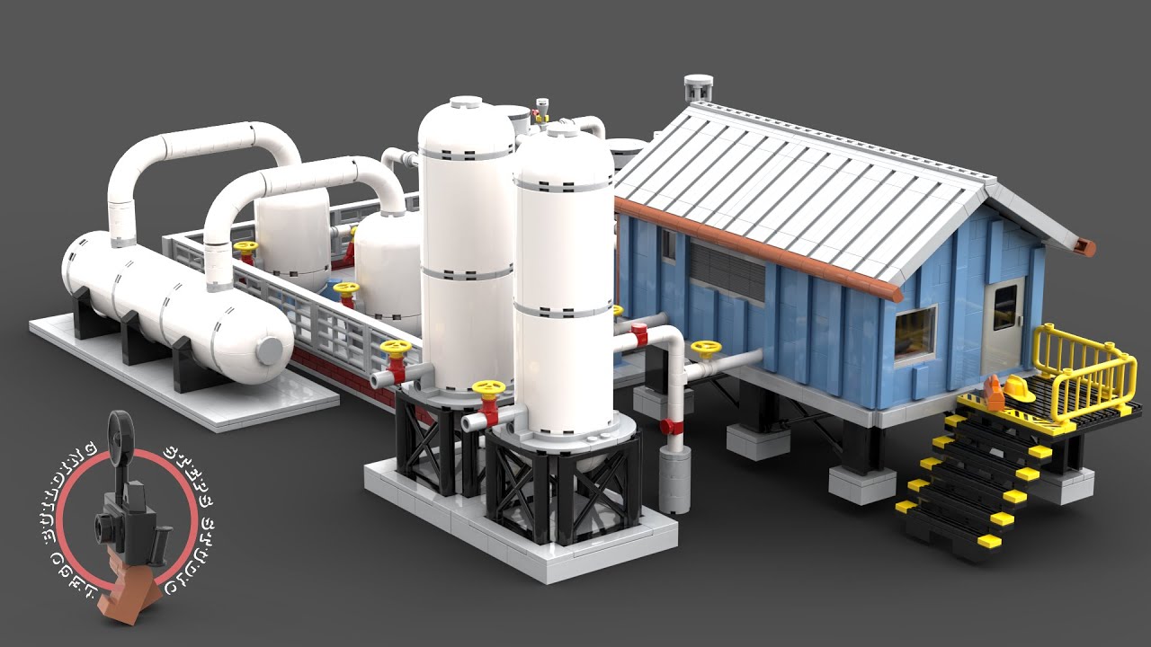 Building an Industrial LEGO MOC (My Own Creation) - YouTube