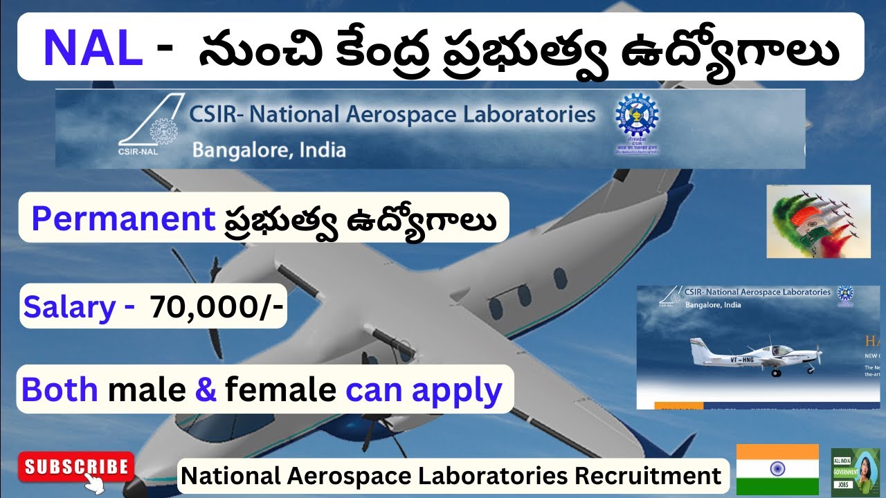 National Aerospace Laboratories recruitment | All government jobs ...
