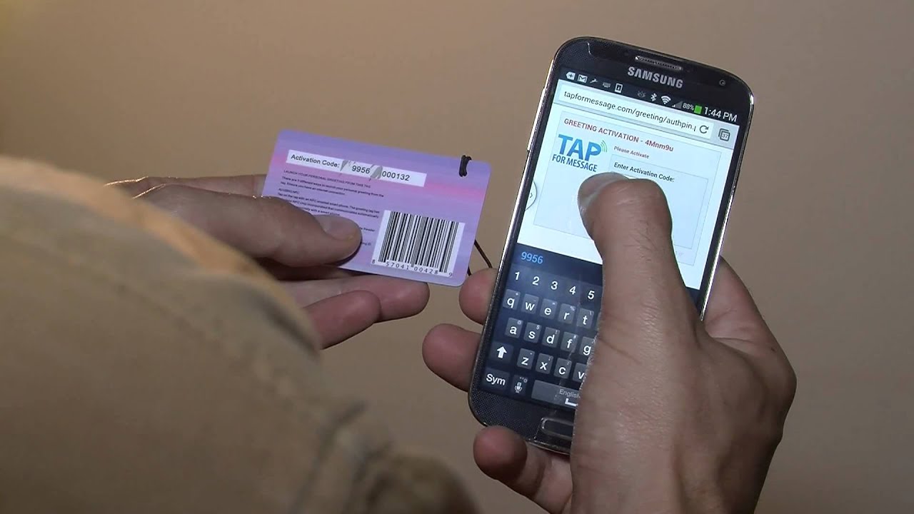 Tap for Message Instructional Greeting Video - YouTube