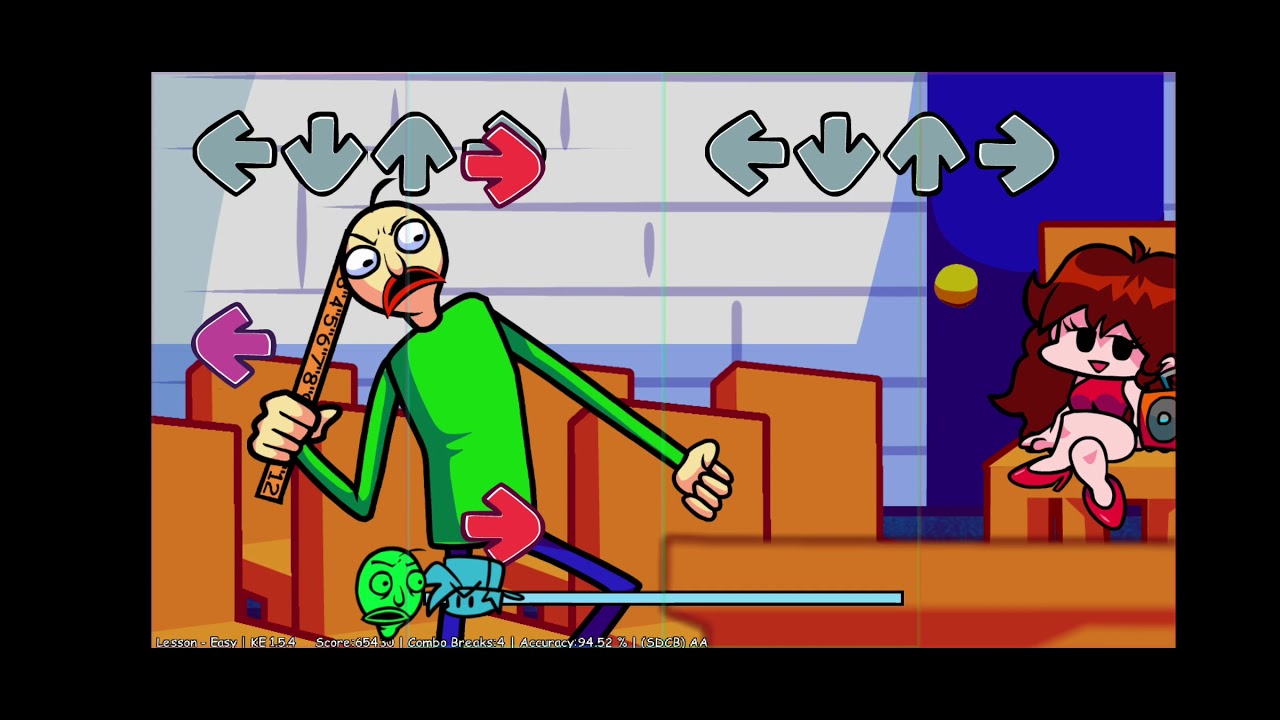 fnf mod Baldi's + link download - YouTube