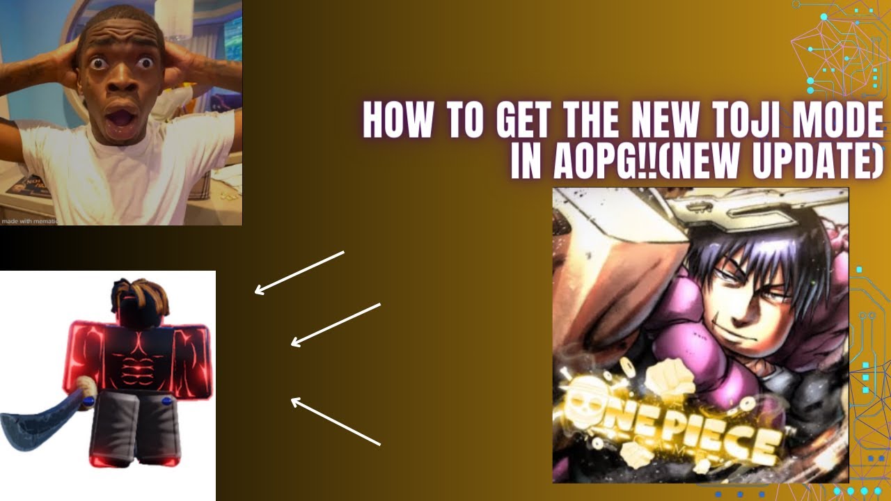 SHOWCASE AND REQUIRMENT FOR TOJI MODE(AOPG NEW UPDATE) - YouTube