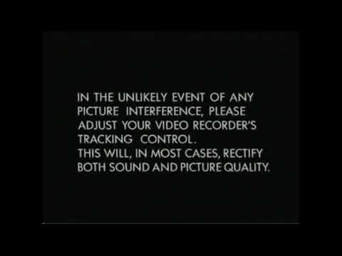 BBC Video Warning Screen (1995-1997 UK)