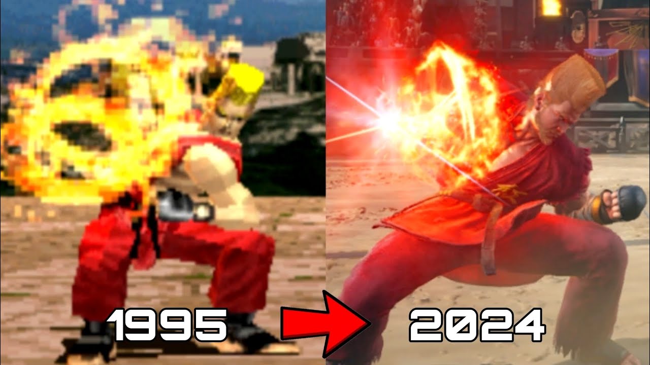 Paul Burning Fist Evolution from 1995 to 2024 | PS1 to PS5 - YouTube