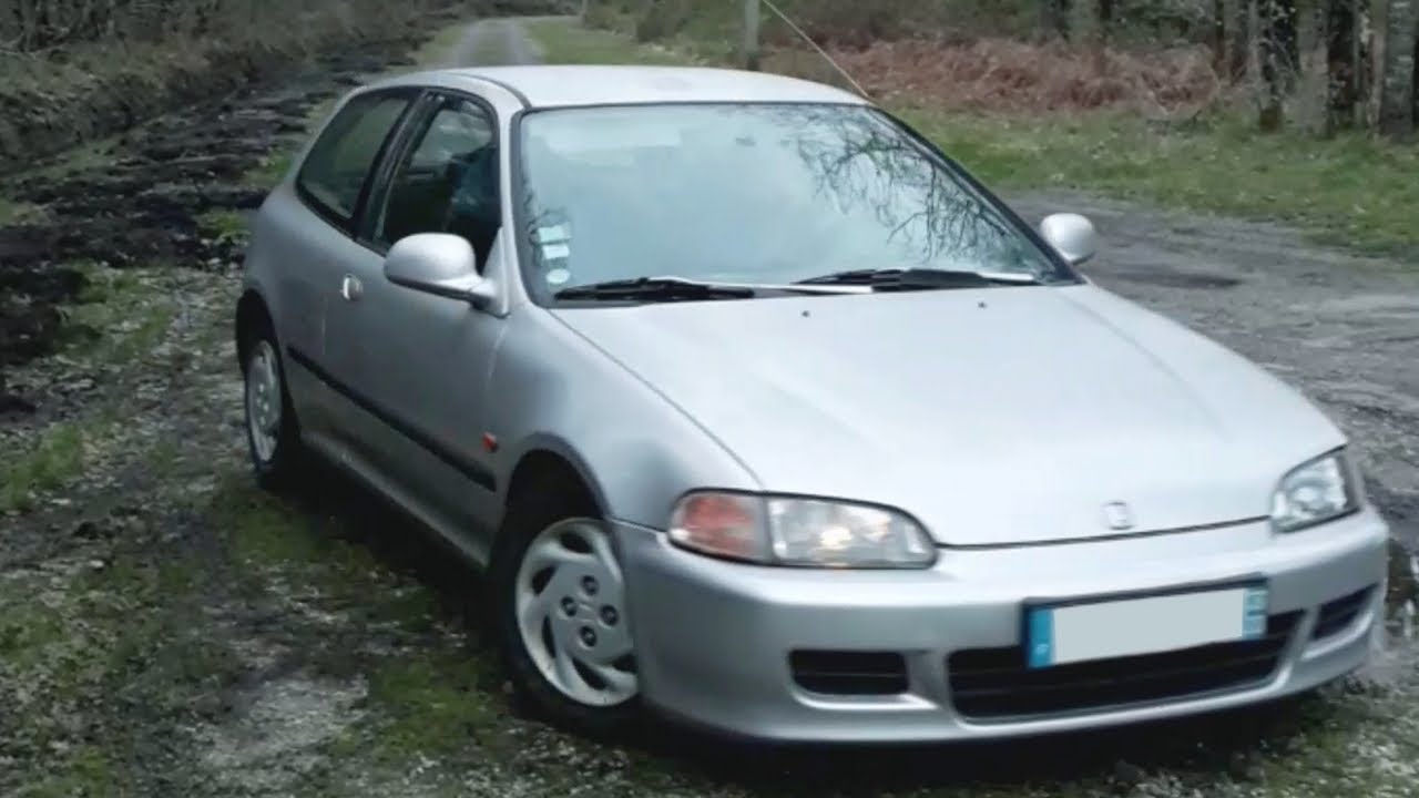Stock Civic EG3 acceleration (exhaust sound) - YouTube