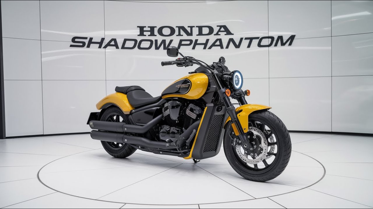 2025 Honda Shadow Phantom Officially Launched! Stunning New Upgrades ...