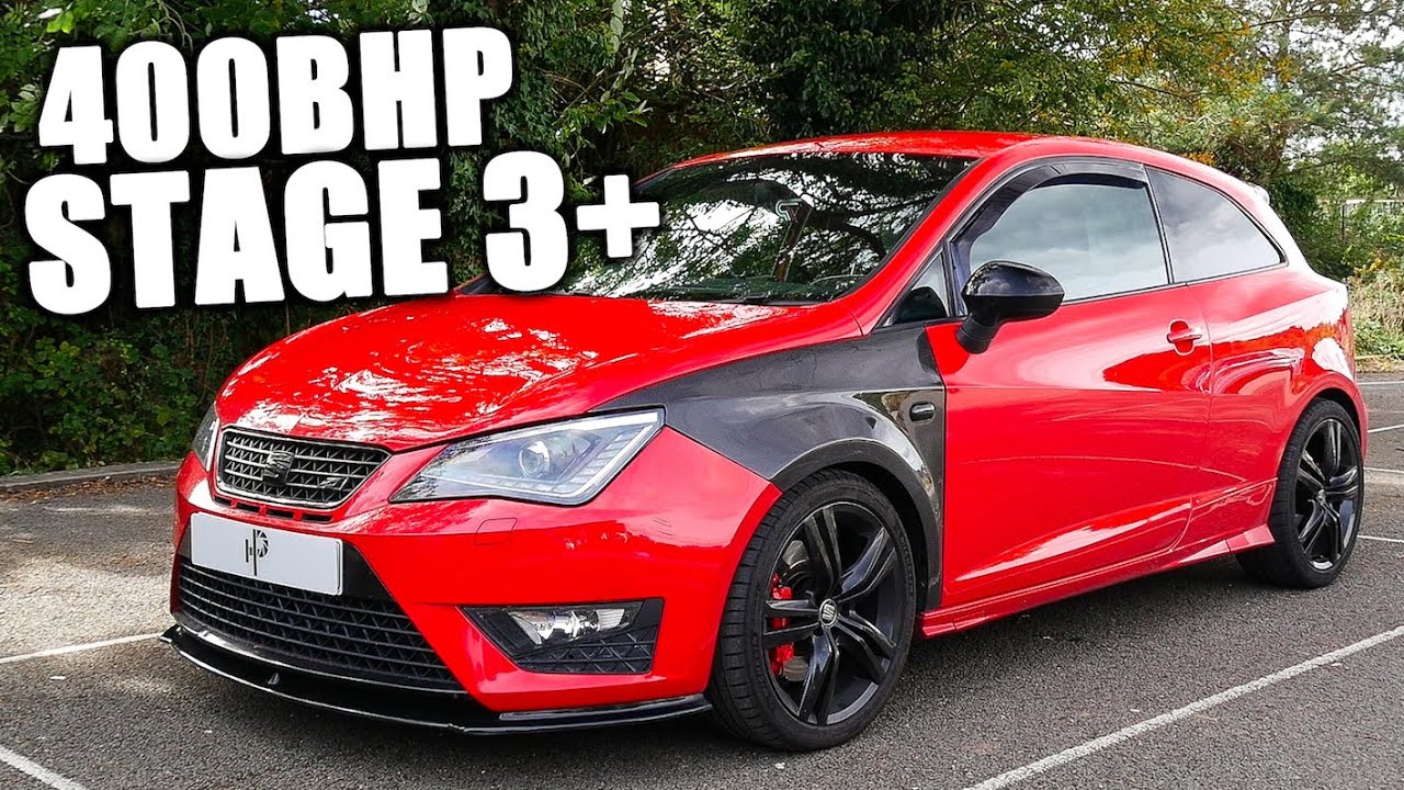 This *STAGE 3+ 400BHP* Ibiza Cupra is PURE MADNESS! - YouTube