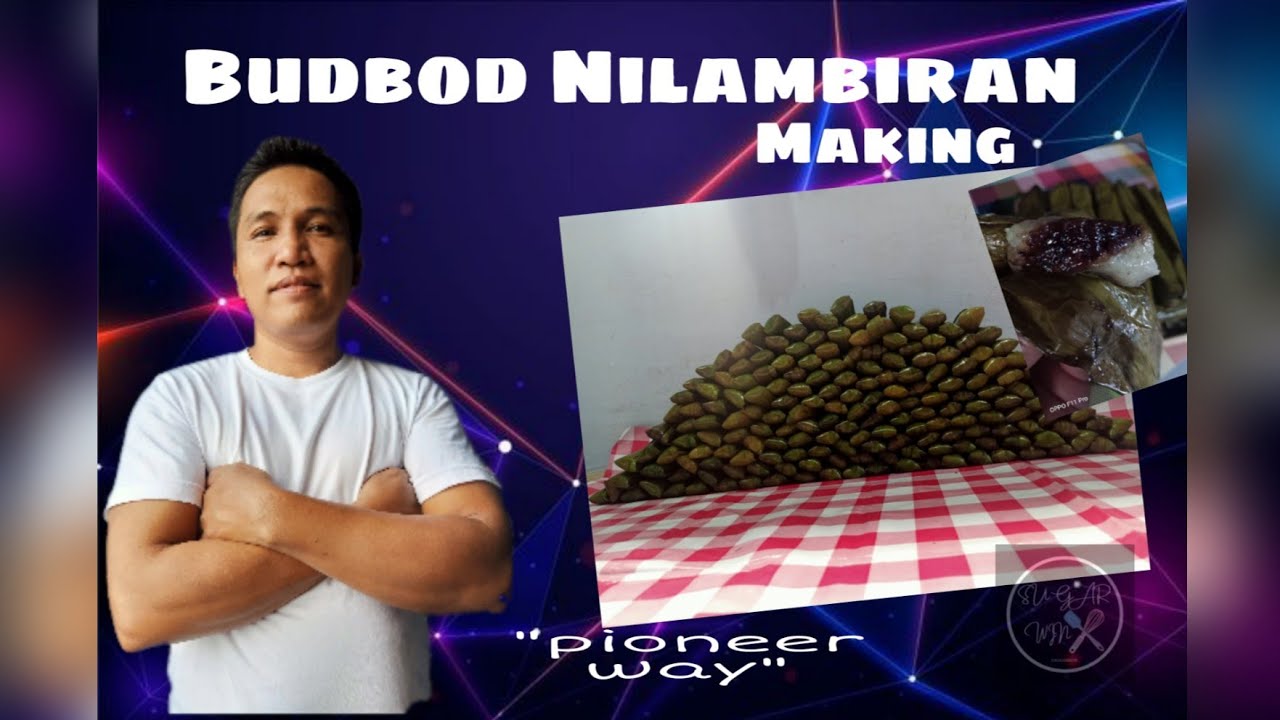 How to Make Budbod Nilambiran (suman) - YouTube