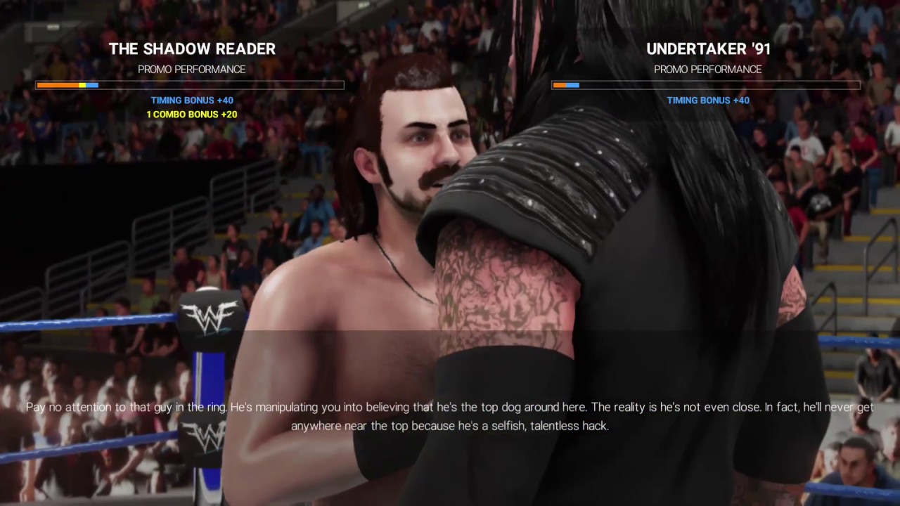 The Undertaker and The Shadow Reader stare each other down: SmackDown ...