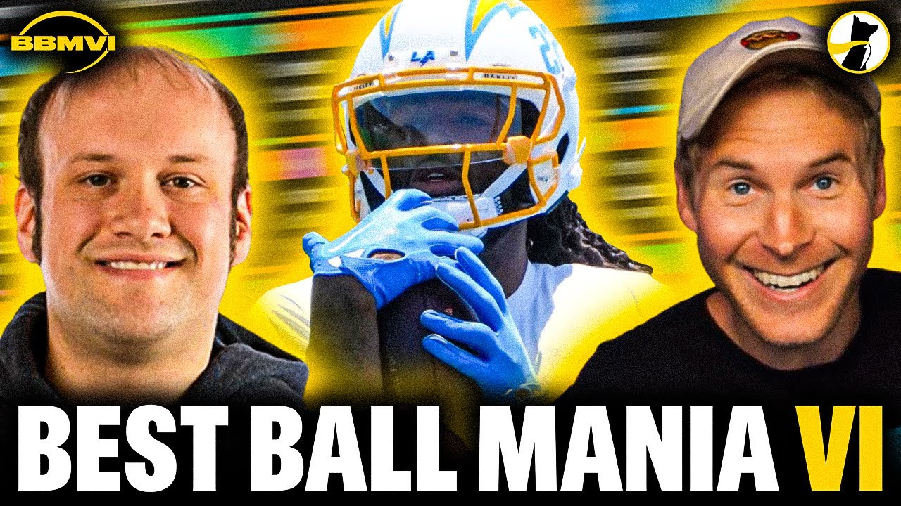 5 BEST BALL MANIA DRAFTS AS MAJOR NEWS FLIES IN - YouTube