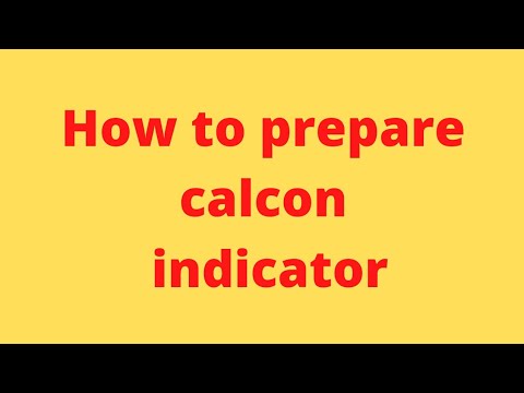 how to prepare calcon indicator|@Alibaba| #shorts - YouTube