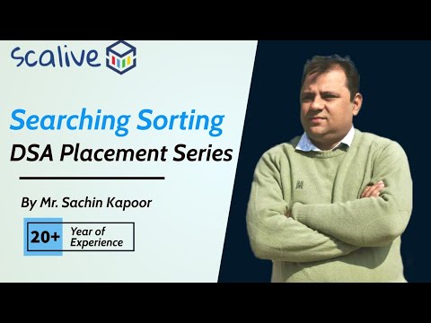 Searching Sorting Announcement 🔥 - YouTube