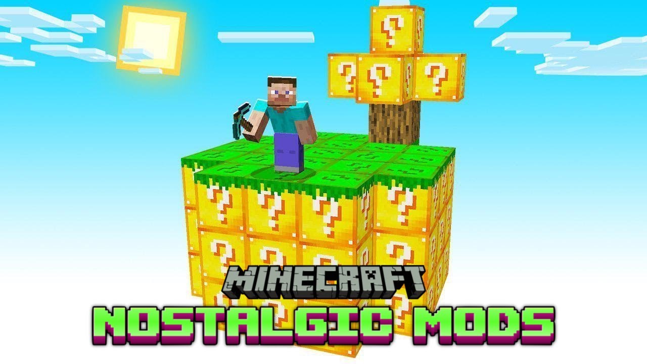 Top 10 Nostalgic Mods That Will Take You Back in Time - Minecraft - YouTube