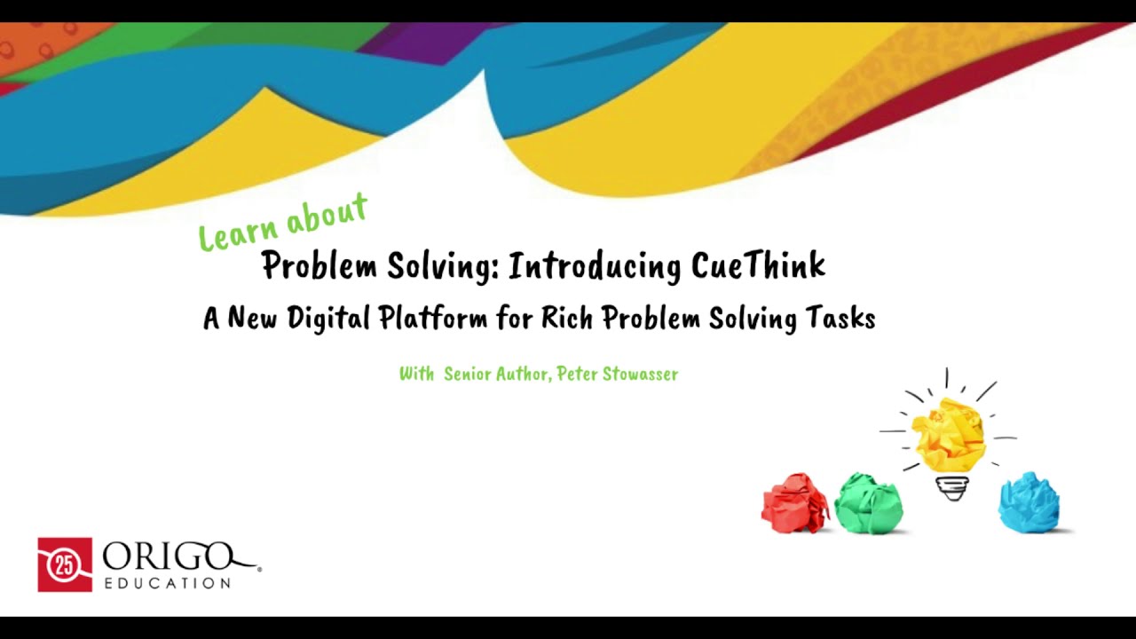 Introduction to CueThink, A New Digital Platform for Rich Problem ...