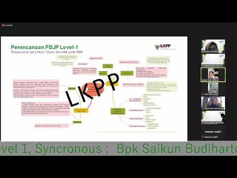 Tatap Muka PBJ Level 1 Syncronous Bpk Saikun Budihartono part 4 - YouTube