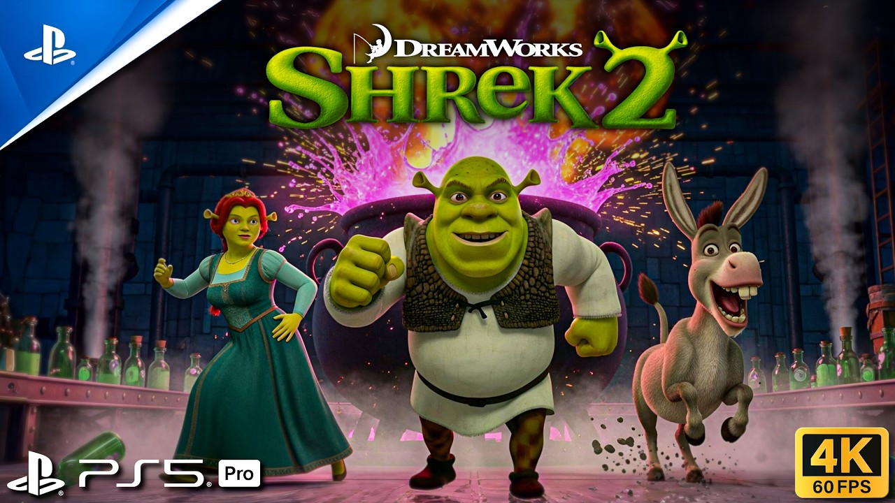 Shrek 2 - PS5™ Gameplay [4K 60FPS] - YouTube