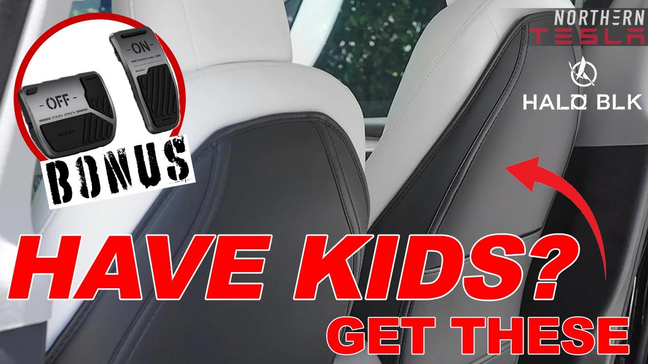 Halo BLK Review: Premium Tesla MUST HAVE Accessory- Pedal Covers ...