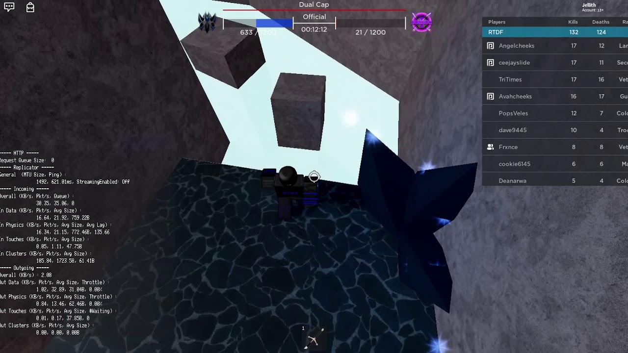 RTDF defense win against Roblox Sword Fighters, 4/25/20 (WAR) - YouTube