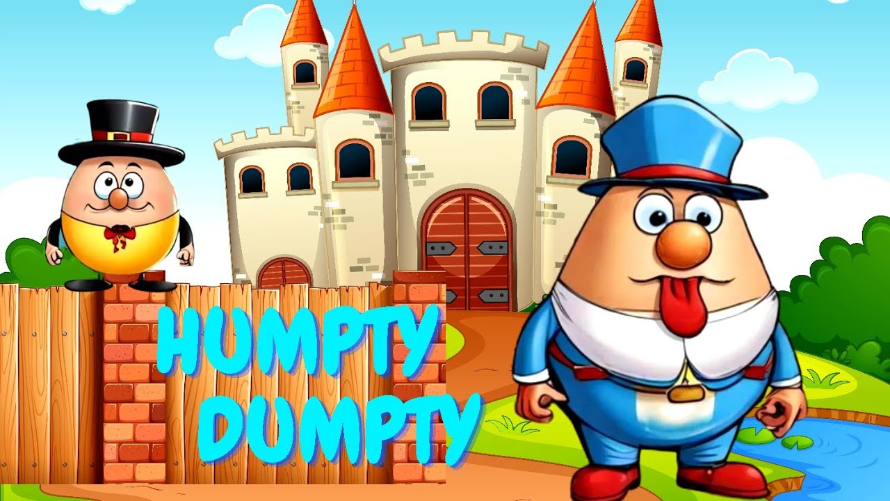 Humpty Dumpty Set On The Wall | Humpty Dumpty song for kids | English ...