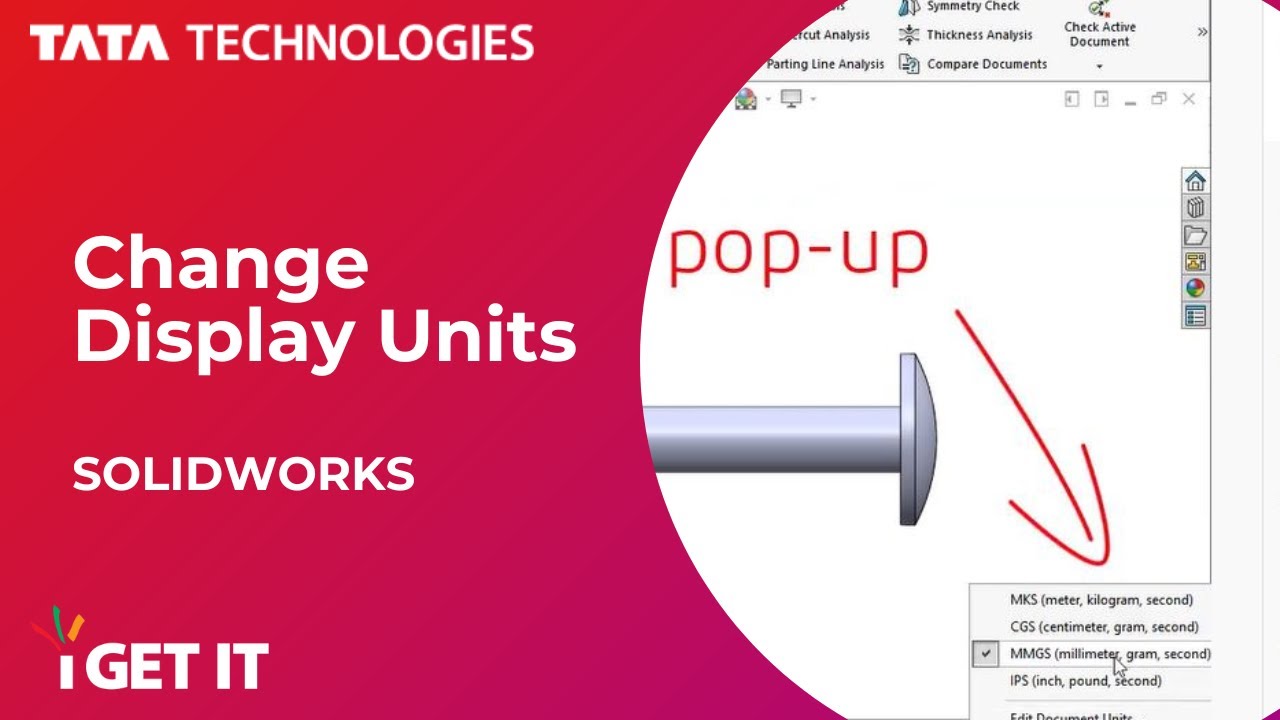 How To Change Units In SOLIDWORKS YouTube How To Change Units In SOLIDWORKS YouTube
