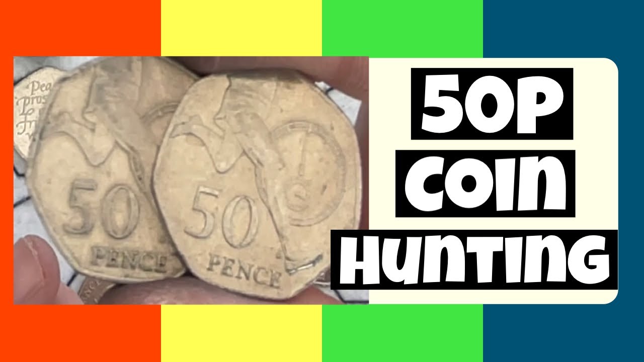 Plenty of Legs and an Extra Whisker | £250 50p Coin Hunt - YouTube