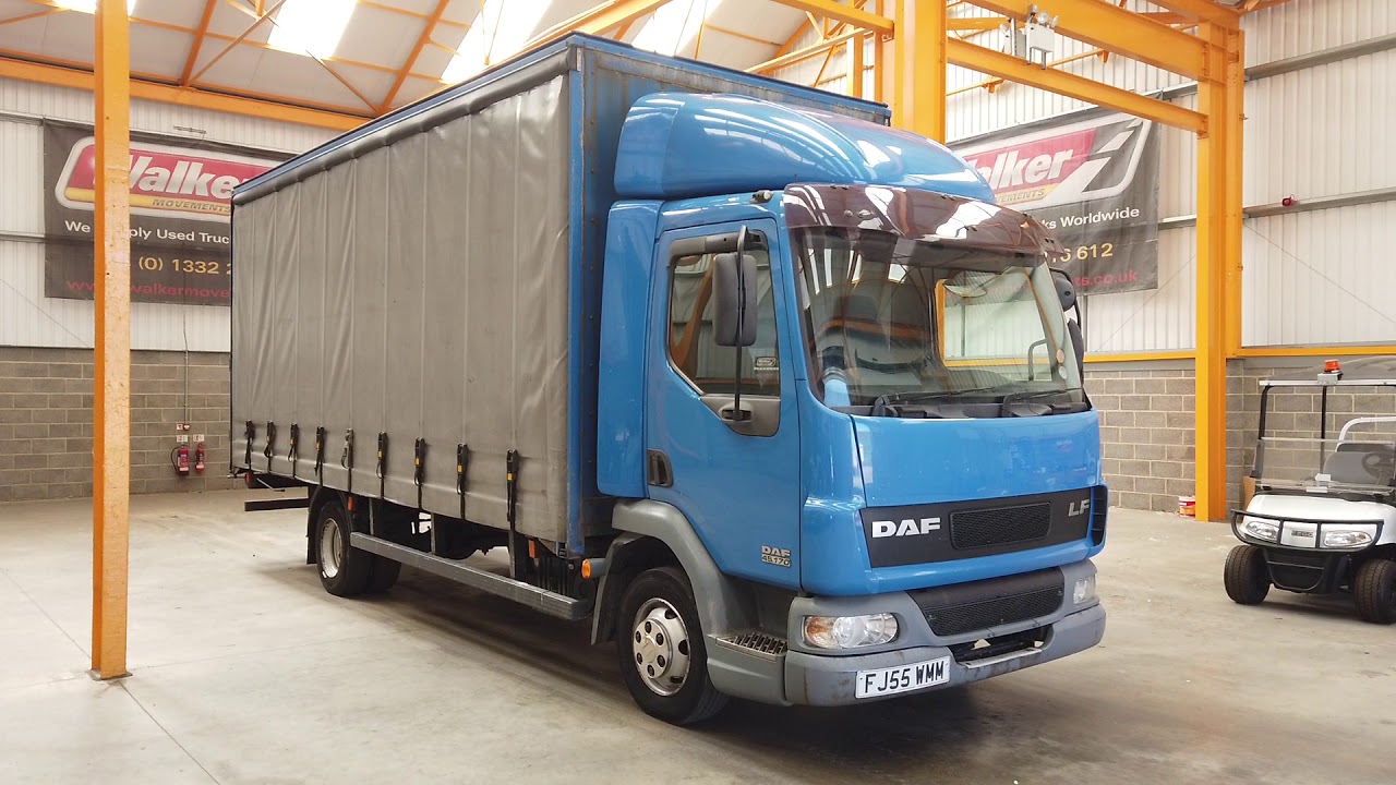 New In Stocklist For Sale: DAF LF45 7.5 TONNE CURTAINSIDER - 2005 ...