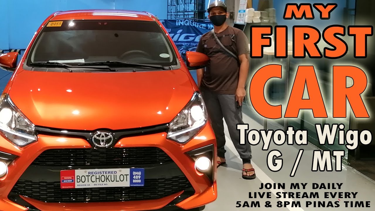 My first car TOYOTA WIGO 2021 G/MT - YouTube