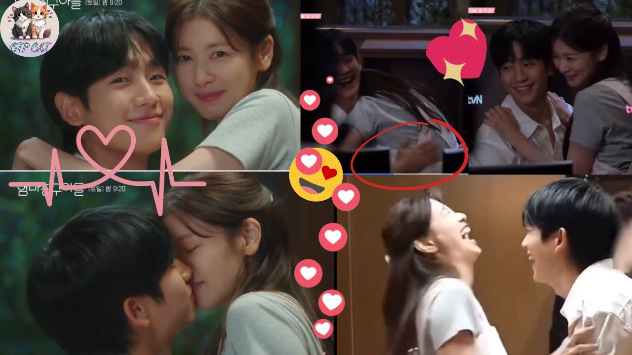 The tvN Promotional Kiss: Jung Haein and Jung Somin Create Sweet Moments - YouTube