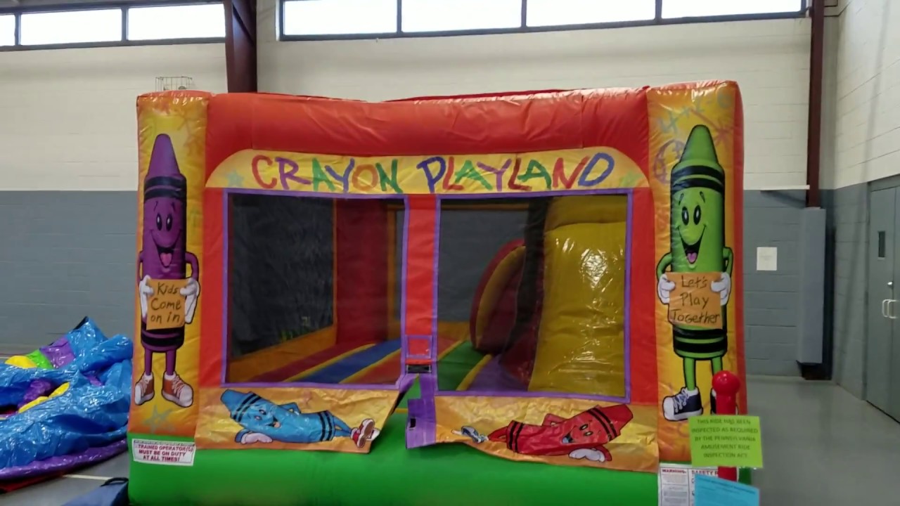 Crayon Play land Combo | Crazy Monkey Inc | Erie, PA - YouTube