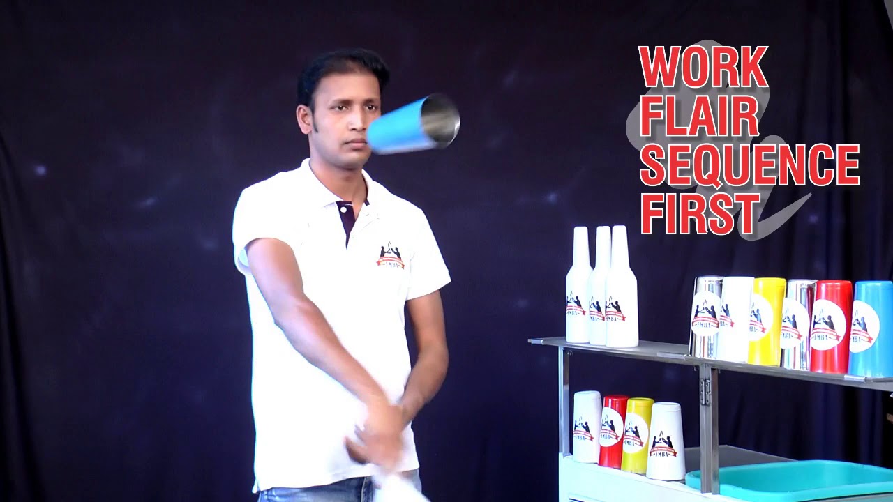How to Do the WORK Flair SEQUNCE | Flair & Mixology Bartending ...