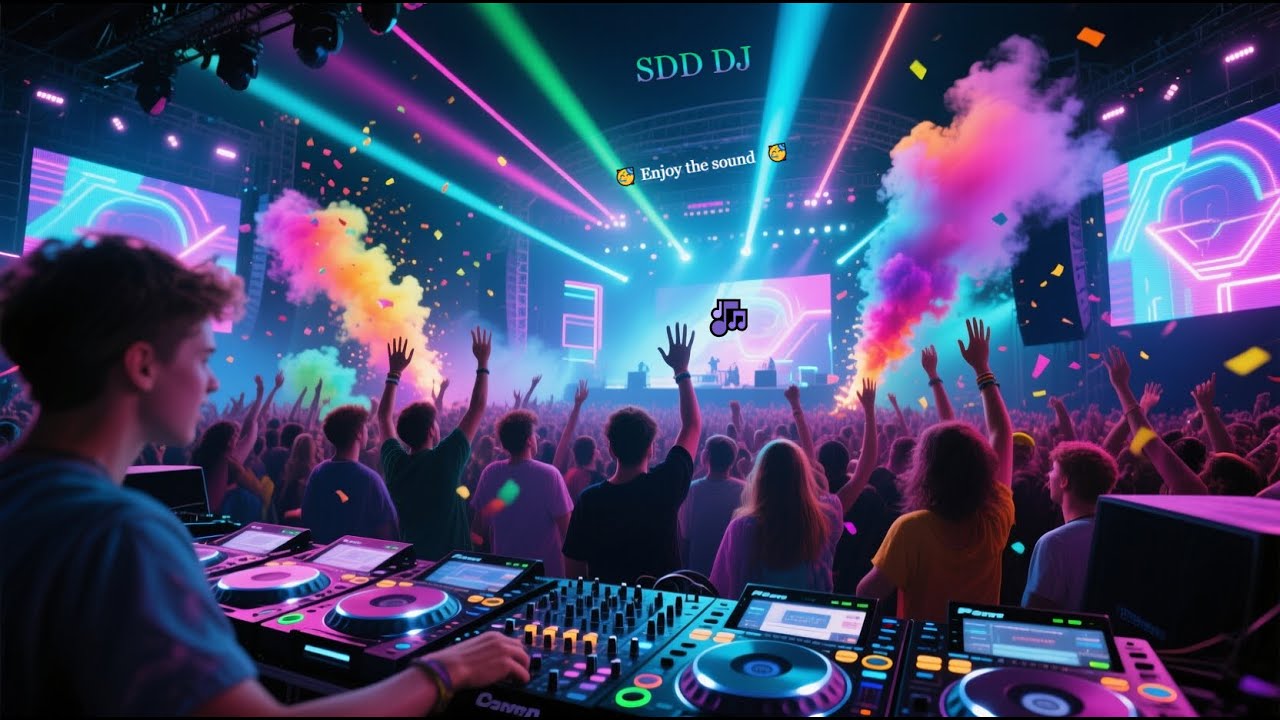 SDD DJ Techno party at the club Techno - YouTube