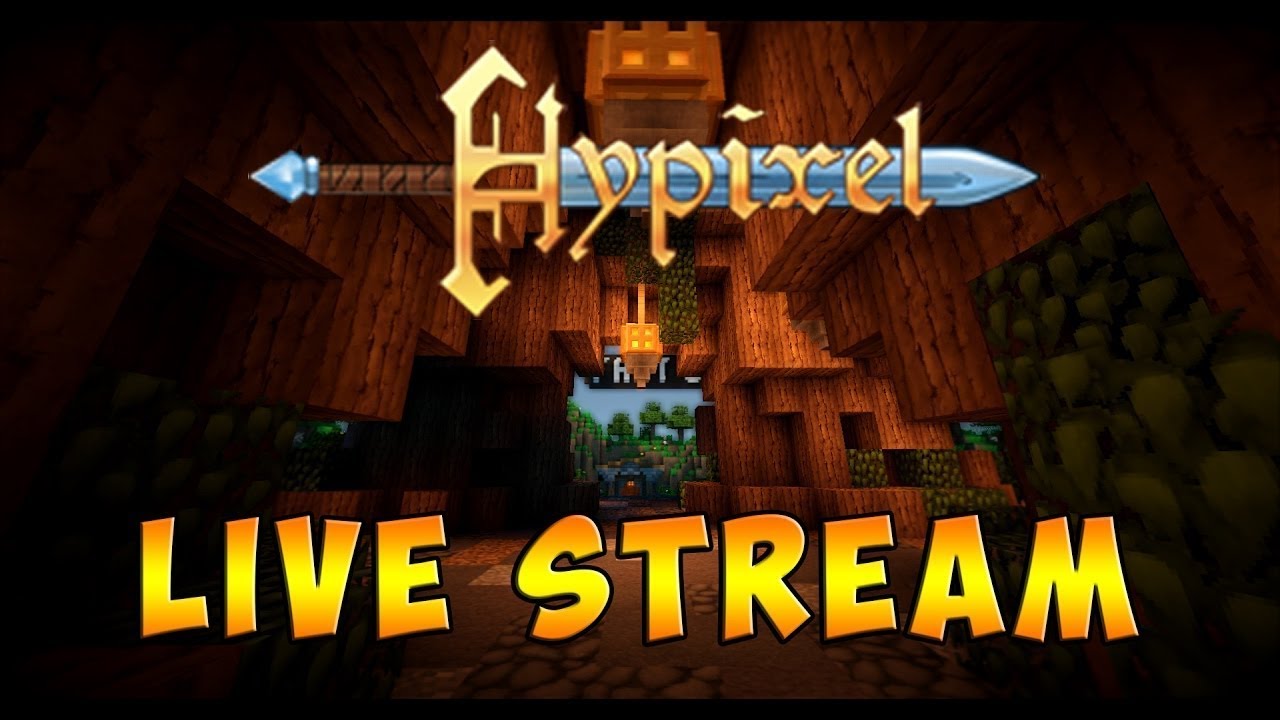 minecraft: hypixel Live Stream - YouTube