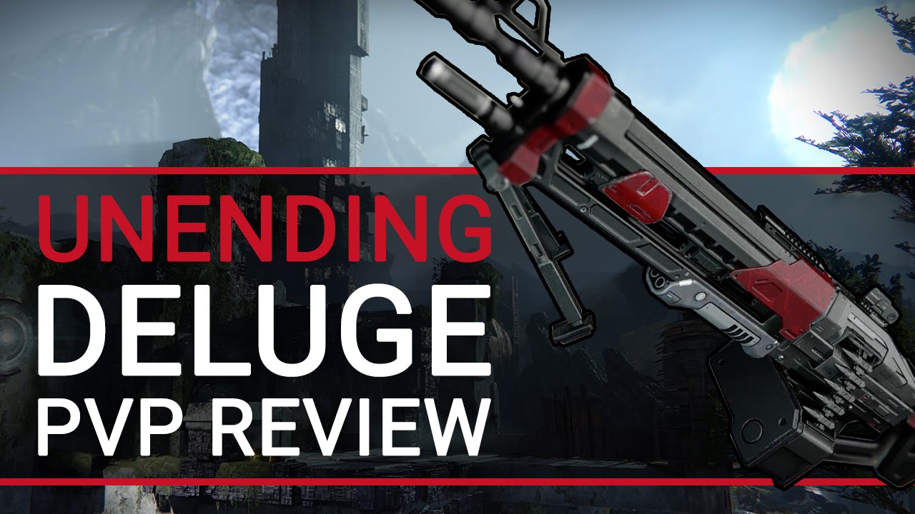 Destiny: Unending Deluge III Machine Gun PvP Review - YouTube