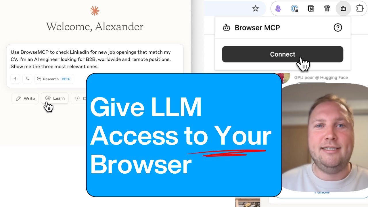 How to Give LLM Access to Your Browser (the Easy Way) - YouTube