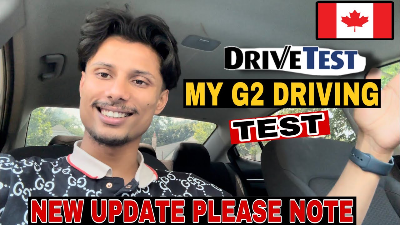 🇨🇦 G2 Driving Test Ontario | Parallel Parking, Three Point Turn, Stop ...
