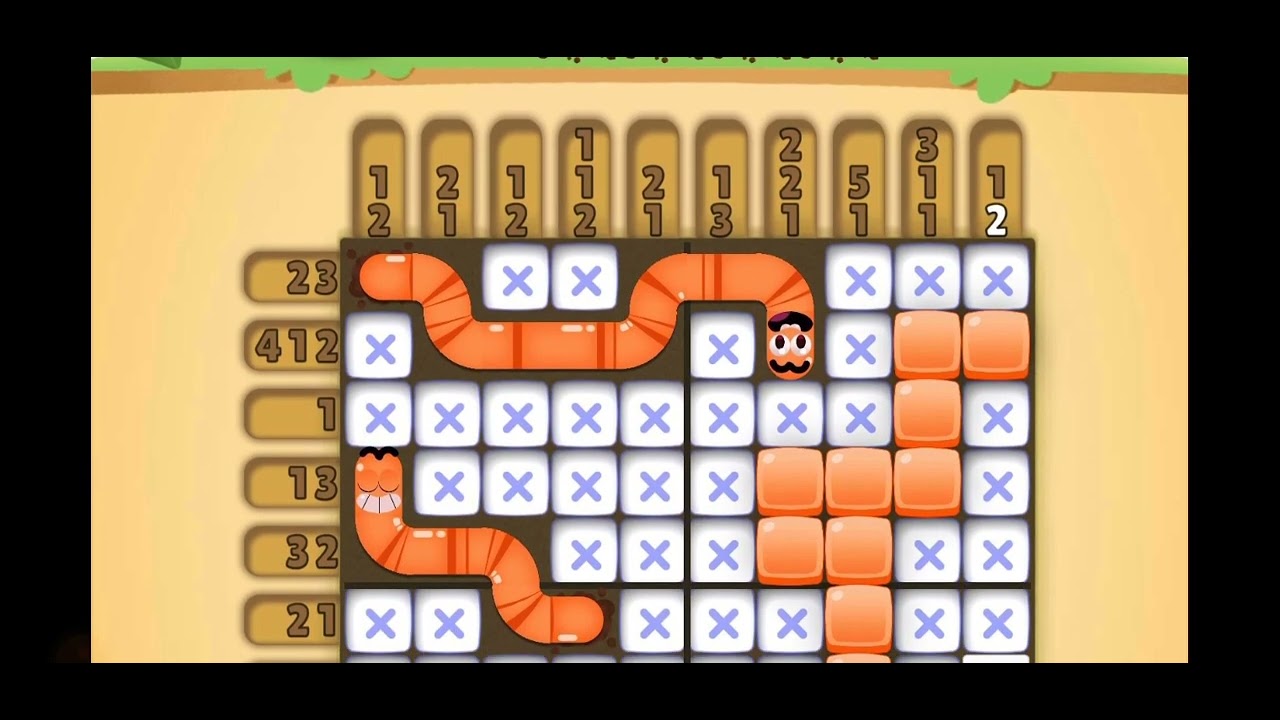 Nono Crossing Level 888 Picture Nonogram - YouTube