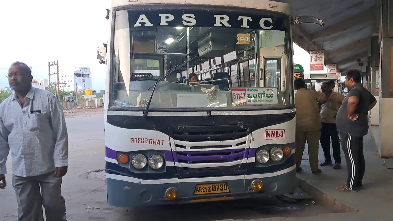 Kurnool To Ongole Apsrtc Ultradeluxe Buses Departure Time Via Atmakur ...