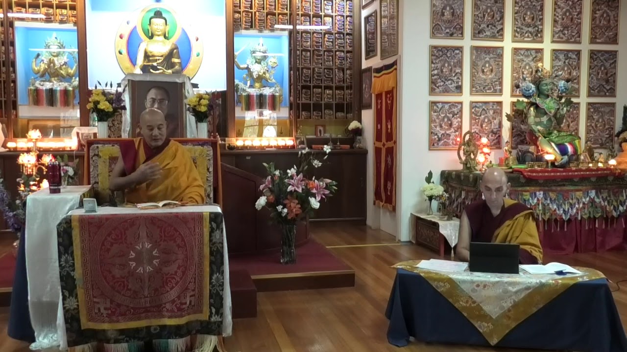 37 Practices of Bodhisattvas Geshe Rabten 2020 Session 02 - YouTube