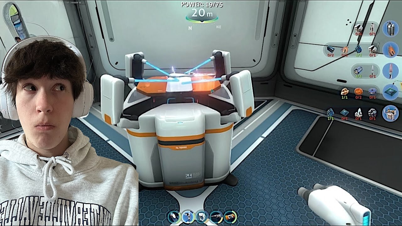 I finally got the modification station (Subnautica day 7) - YouTube