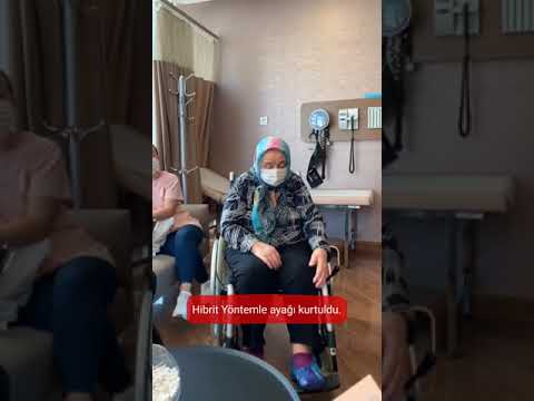 Hibrit Yöntemle ayağı kurtuldu | Prof. Dr. Yusuf KALKO