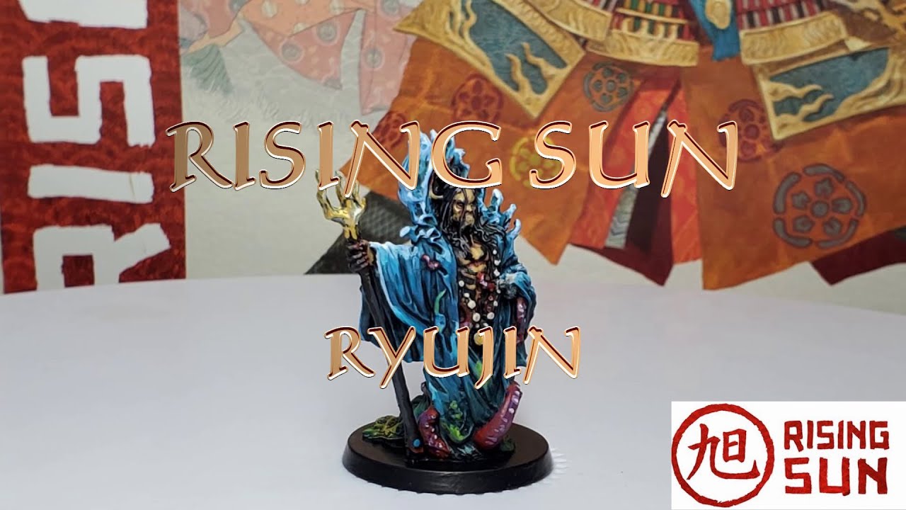 Ryujin - Rising Sun Board Game Miniature Painting - YouTube
